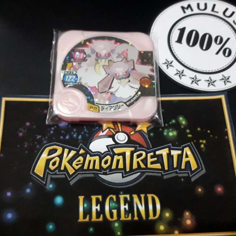 Promo Pokemon Tretta Secret Class Diancie(Super Powerful Pokemon ...