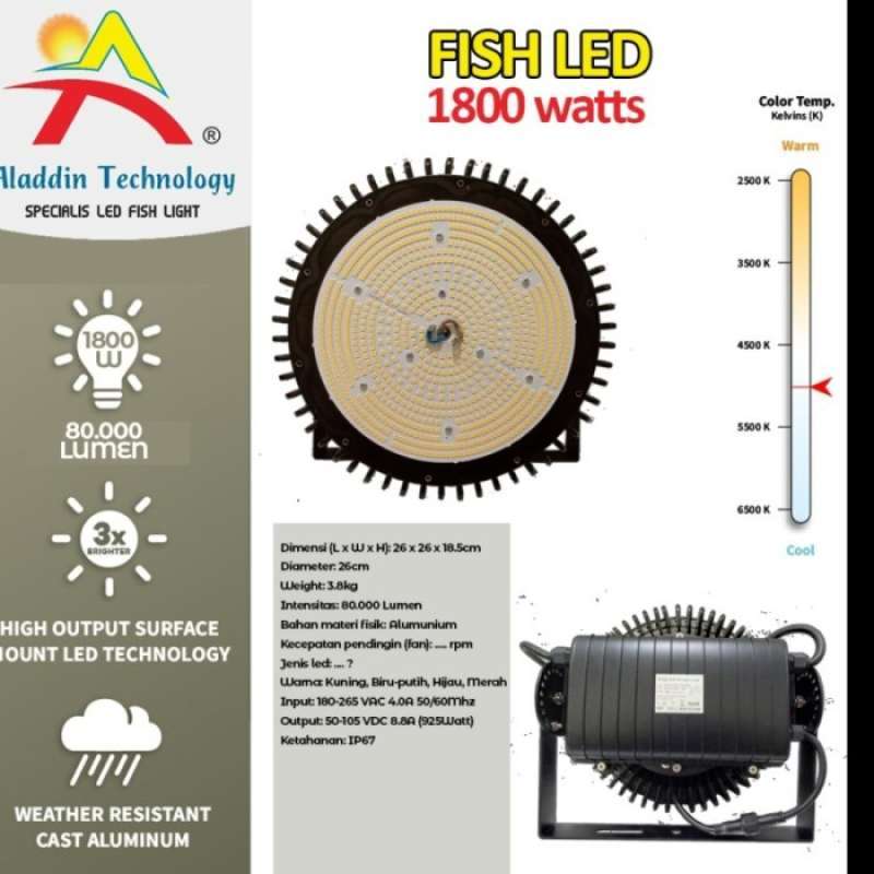 Promo Lampu LED Aladdin - teknologi Jepang untuk Pengumpul Ikan Nelayan ...