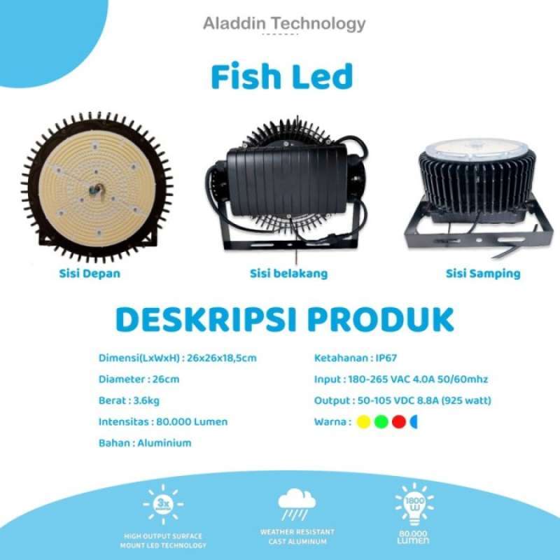 Promo Lampu LED Aladdin - teknologi Jepang untuk Pengumpul Ikan Nelayan ...