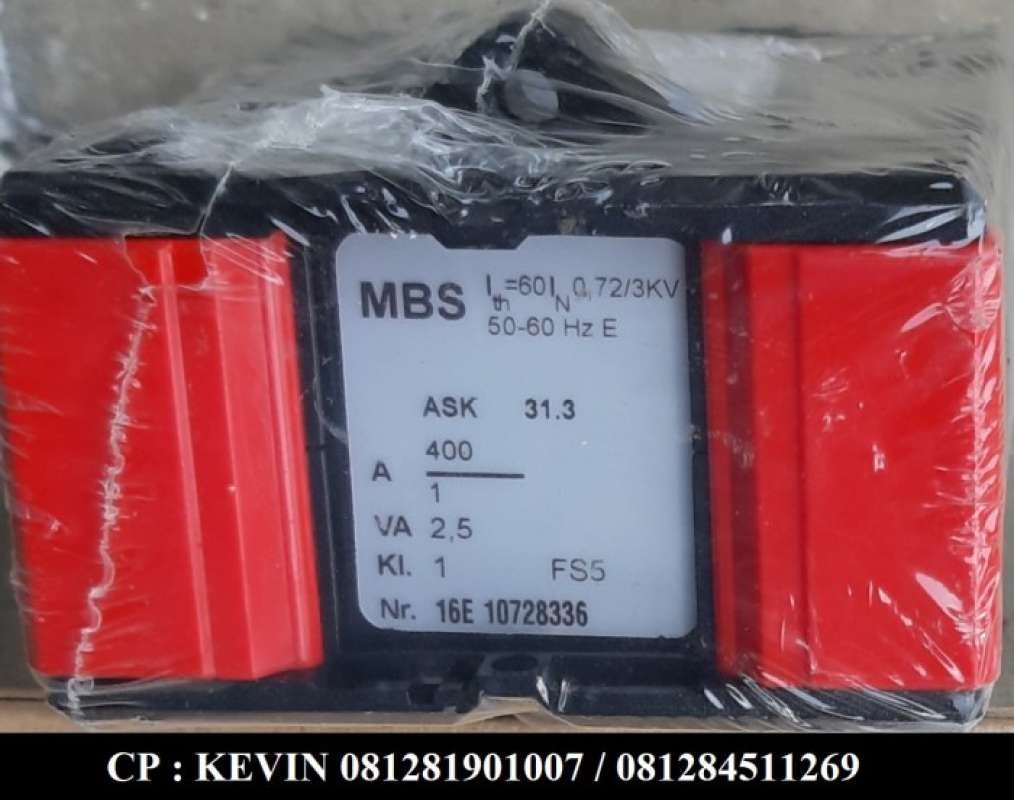 Promo Current Transformer Ct 400/1a Mbs Ask Diskon 23% Di Seller ...