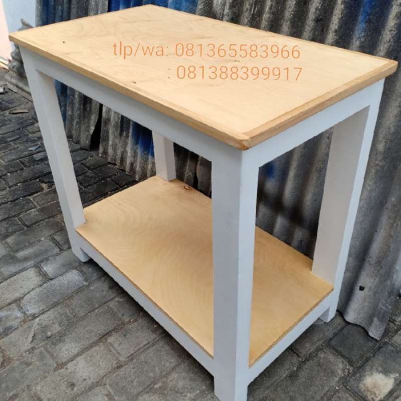 Promo Rak Tv/Rak/Meja Tingkat/Meja/Meja Rak/Meja Susun 2/Meja Kayu ...