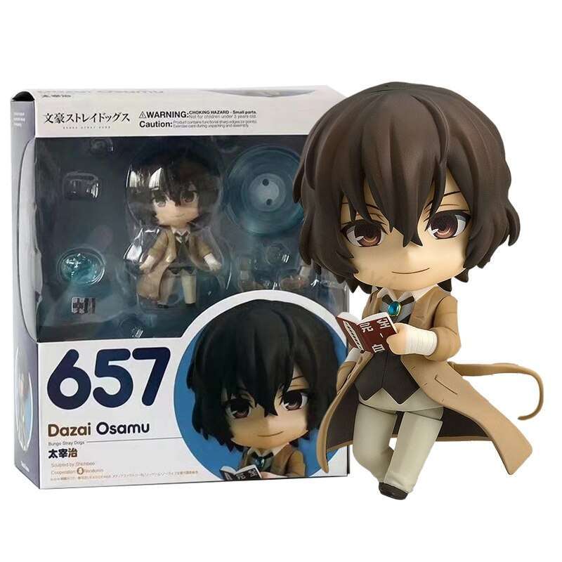 Promo 10cm #1414 Osamu Dazai Anime Figure Bungo Stray Dogs #1415 ...