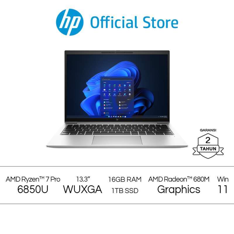 Jual Laptop HP EliteBook 835 13 inch G9 Notebook PC Wolf Pro Security Edition / AMD Ryzen 7 PRO ...