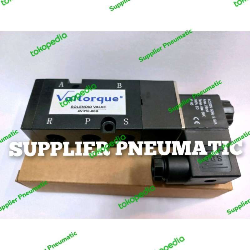 Promo Solenoid Valve Namur Valtorque 4V310-08B Port 1/4 Ac220V / Dc24V ...