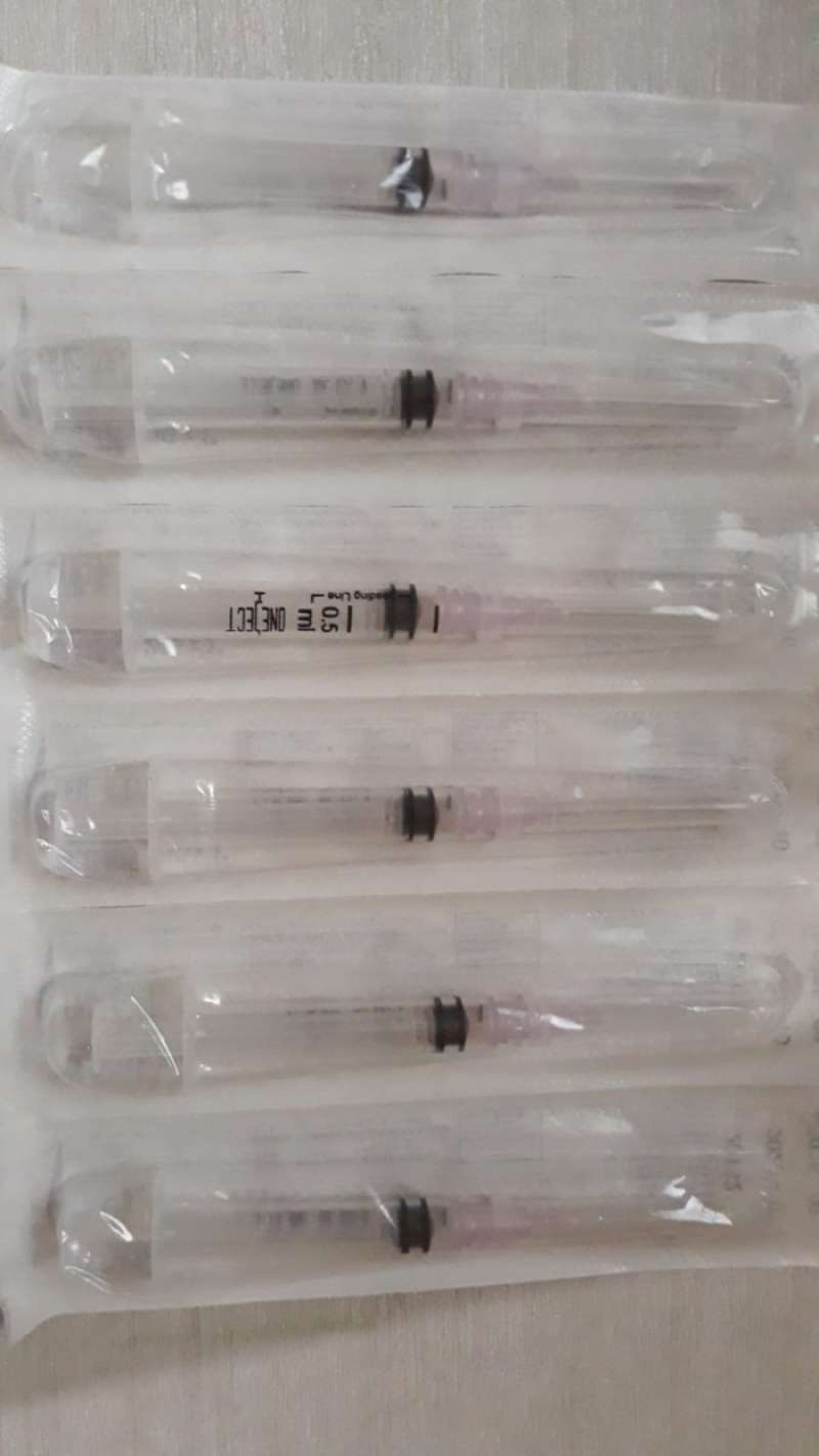 Promo Disposable Syringe 0.5ml Alat Suntik Spuit 0.5cc Merk Oneject ...