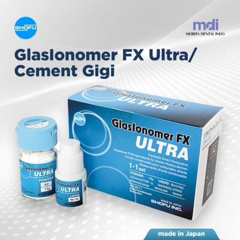 Promo Cement Gigi /GIC FX Ultra Shofu/Similar Fuji 9 Diskon 23% di ...