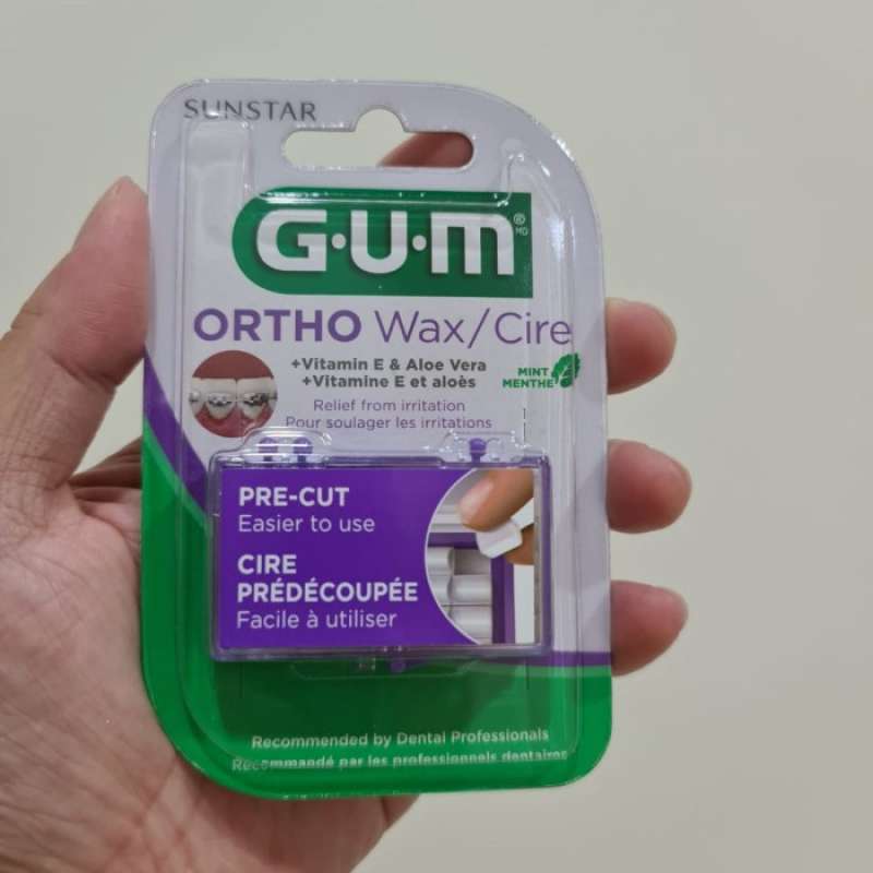 Promo Gum orthodontic wax / GUM ortho wax / wax kawat gigi Diskon 23% ...