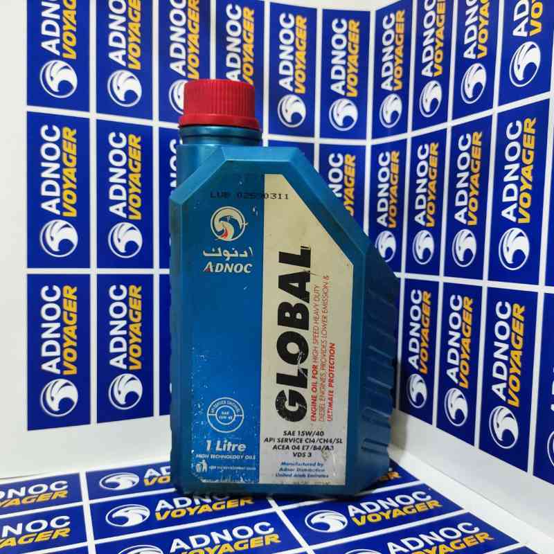 Jual Adnoc Global 15w40 15w-40 Api Ci-4/sl 1 Liter Di Seller Multibrand ...