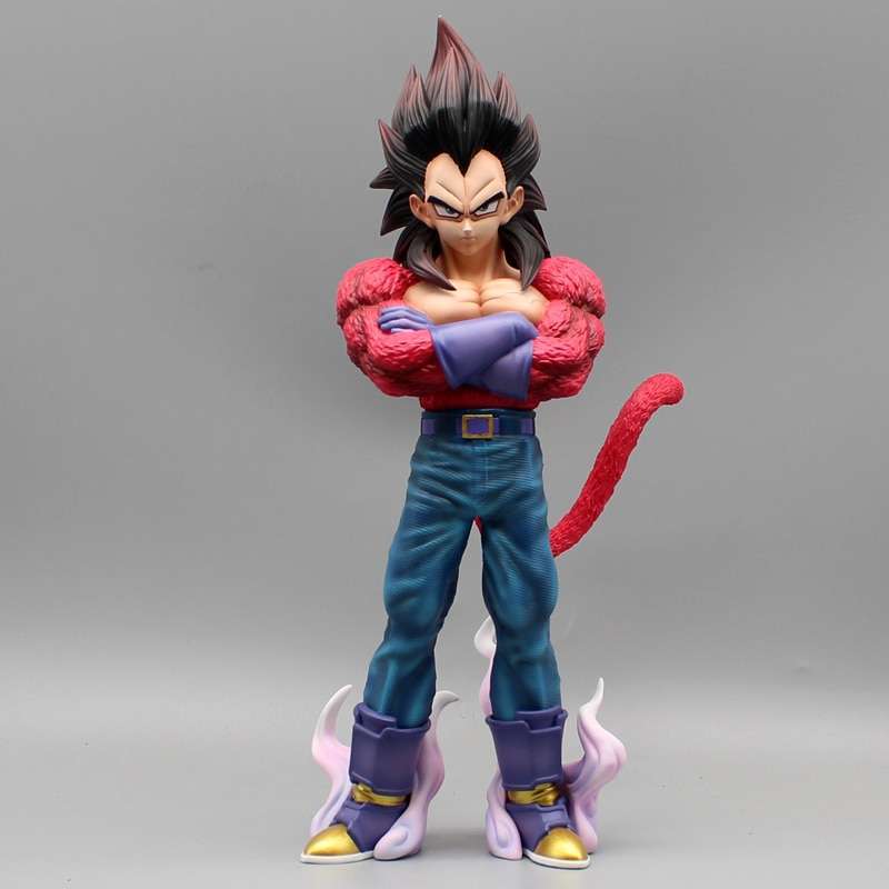 Promo 29cm Dragon Ball Gt Anime Figures Vegeta Super Saiyan 4 Vegeta ...