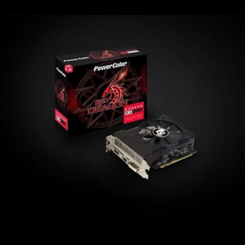 Promo Vga Ati Radeon Powercolor Rx 550 4gb Ddr5 Diskon 23% Di Seller ...