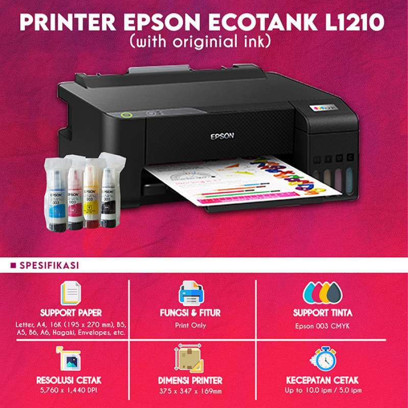 Jual Printer Epson Ecotank L1110 Original Murah - Harga Diskon April ...
