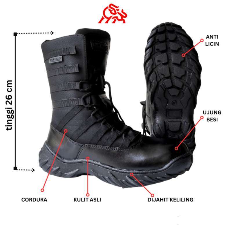 Dimensi Sepatu Boot