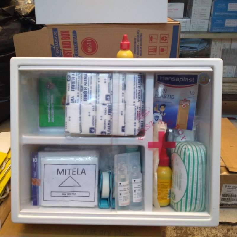 Promo Kotak P3K Tipe C Plus Isi Lengkap/P3K Tipe C Diskon 18% di Seller ...