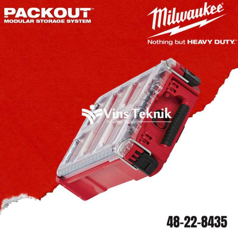 Jual Packout Organizer Milwaukee 48-22-8435 Toolbox Tempat Baut Di ...