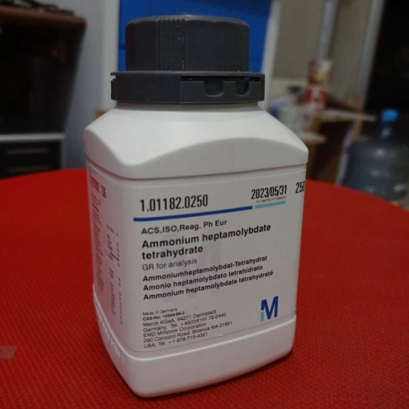 Promo Ammonium Molybdate / Ammonium Heptamolybdate Tetrahydrate Merck ...