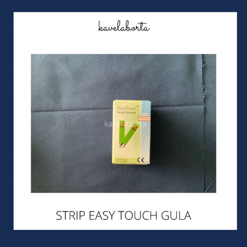 Promo Strip Stick Easy Touch Gula Darah Glukosa Glucose Diskon 17% di ...
