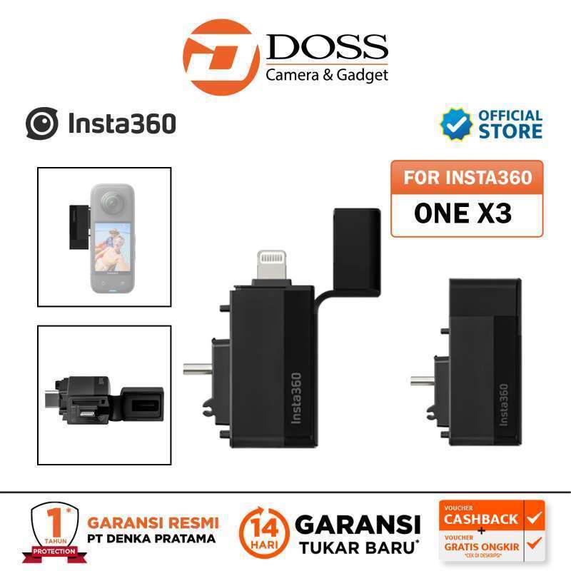 Jual Insta360 One X3 Quick Reader - X3 Quick Reader Di Seller Doss Surabaya Official Store ...