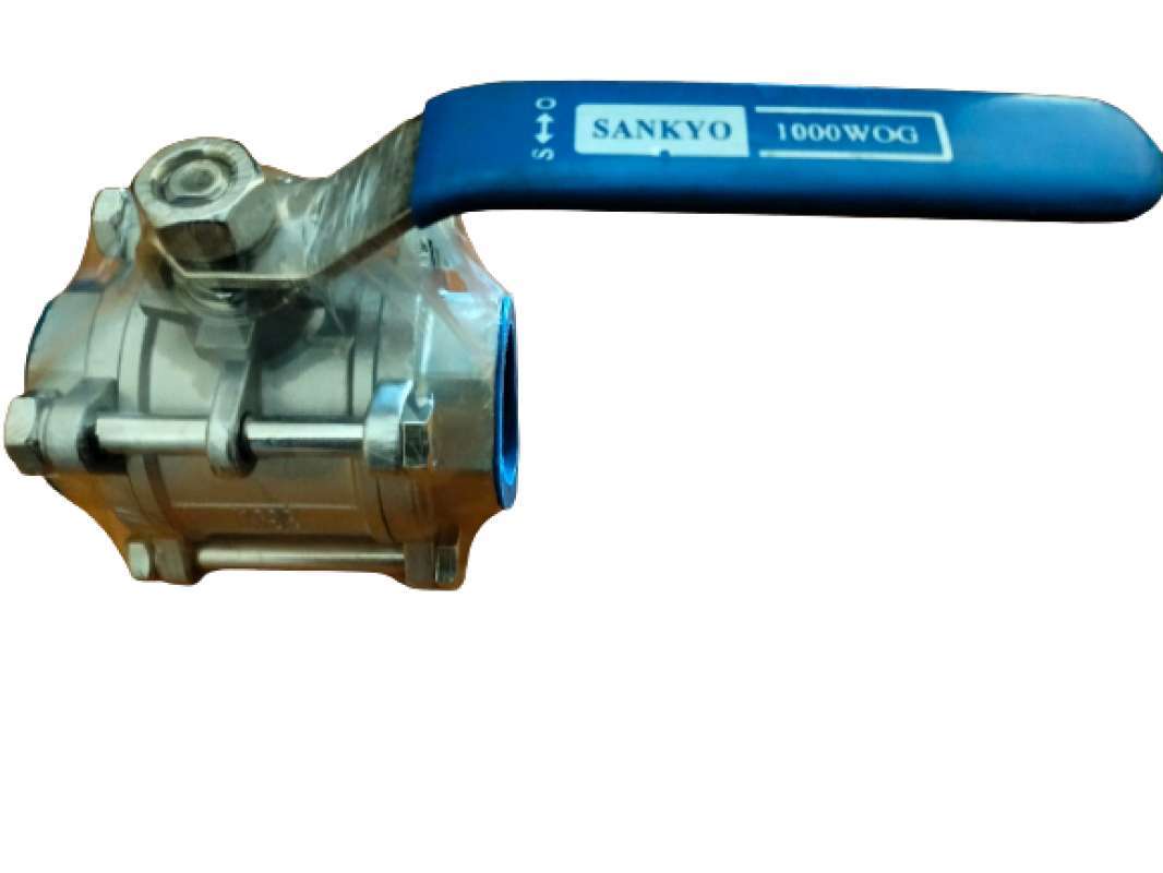 Jual Ball Valve Ss 316 Sankyo 1 1/2 Inch Model 3pc Di Seller Toko Mesin ...