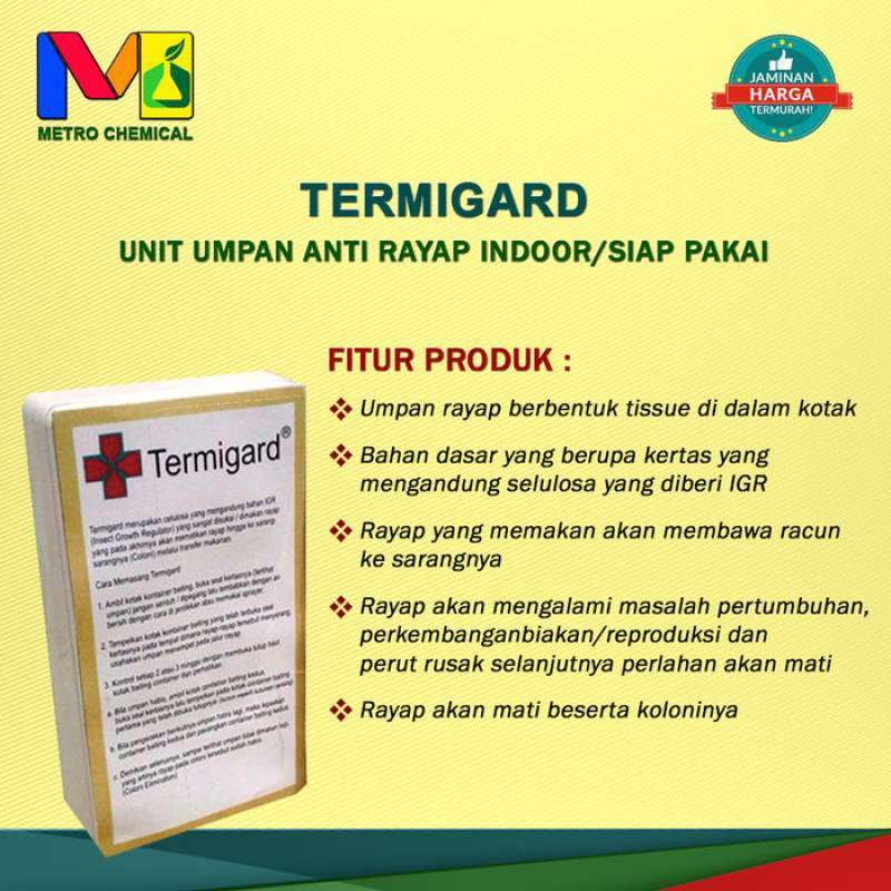 Promo Termigard Membasmi Rayap Secara Sistemik Dengan Umoan Racun Rayap ...