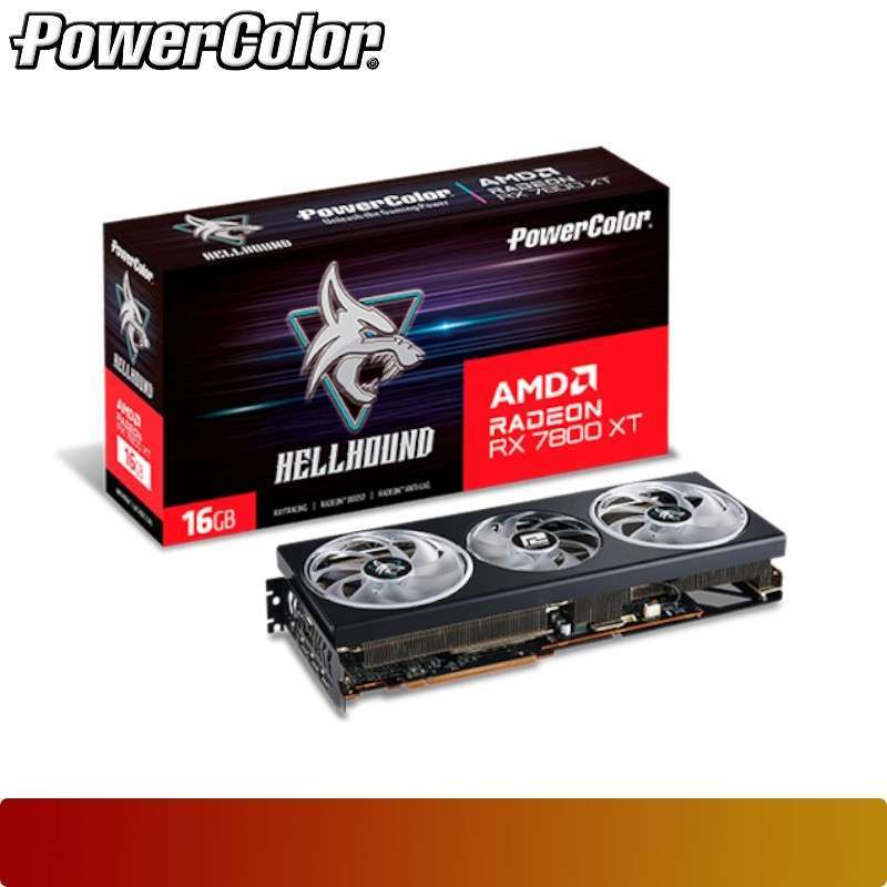 Jual Powercolor Hellhound Amd Radeon Rx 7800 Xt 16gb Gddr6 Di Seller ...