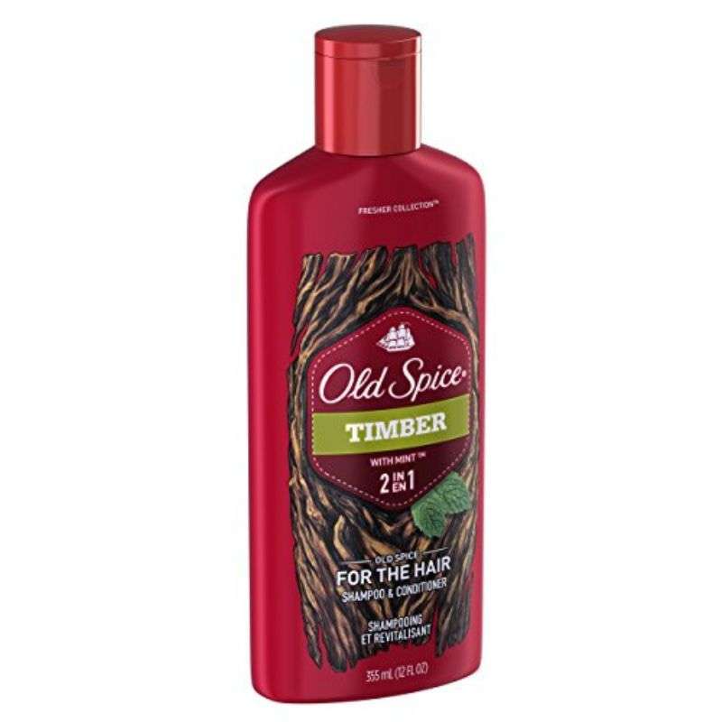 Jual Old Spice Timber With Mint 2 In 1 Shampoo And Conditioner 12 Fl Oz ...