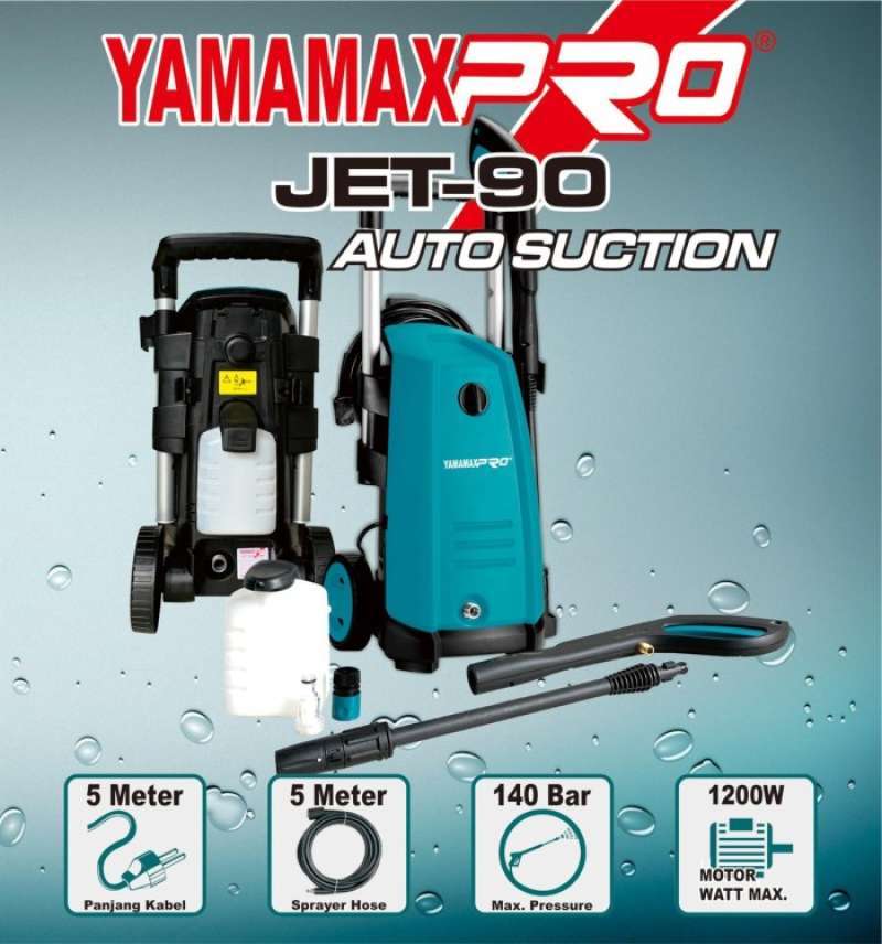 Promo Mesin Steam Pencuci Mobil & Motor Jet Cleaner Yamamax Pro 90 ...