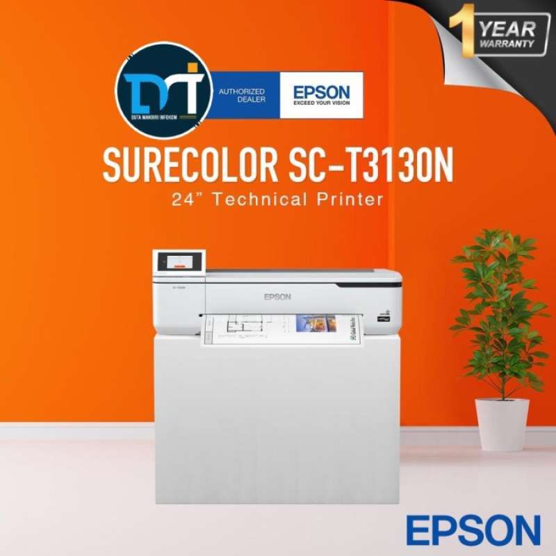 Jual Epson SureColor SC-T3130N Technical Printer - Large Format di Seller Elekto Store - Tugu ...