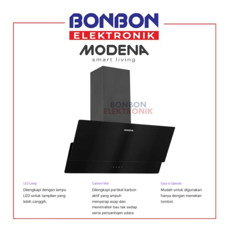 Jual Modena Wall Slanted Hood Cx 7712 L 70cm / Cx7712l Cooker Hood Di ...