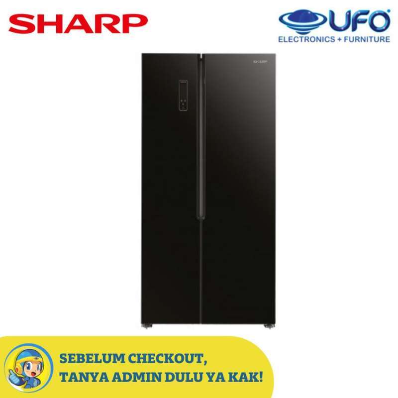 Jual Sharp Sjis 61gbk Kulkas Side By Side Di Seller Ufo Elektronika ...