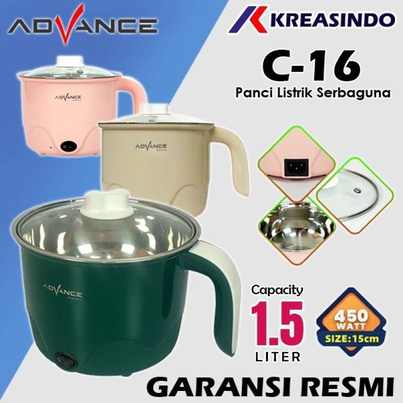 Jual Advance C-16 / C16 Panci Listrik Multifungsi 1.5l Electric Cooker Di Seller Laris Plaza ...