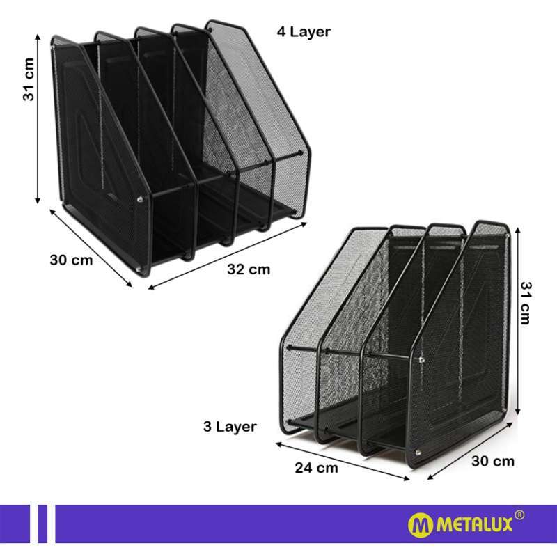Promo Metalux File Rack L - Rak Dokumen Layer | Document Rack - 2 Layer ...