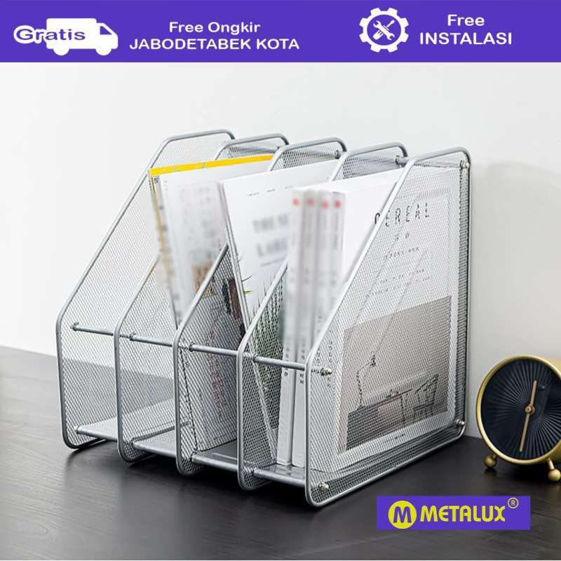 Promo Metalux File Rack L - Rak Dokumen Layer | Document Rack - 2 Layer ...