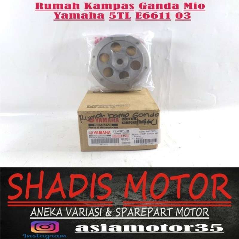 Promo Rumah Kampas Ganda Mio Yamaha 5tl E6611 03 Diskon 23% Di Seller ...