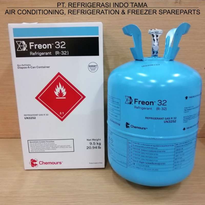 Promo Freon Chemours R32 9.5 Kg China / R 32 9.5kg Diskon 23% Di Seller ...
