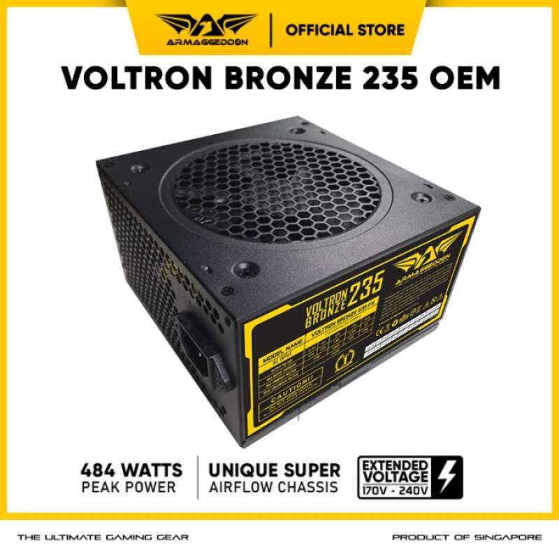 Promo Armaggeddon Power Supply / Psu Voltron 235Fx [Max Power 470Watt] Oem Diskon 23% di Seller ...