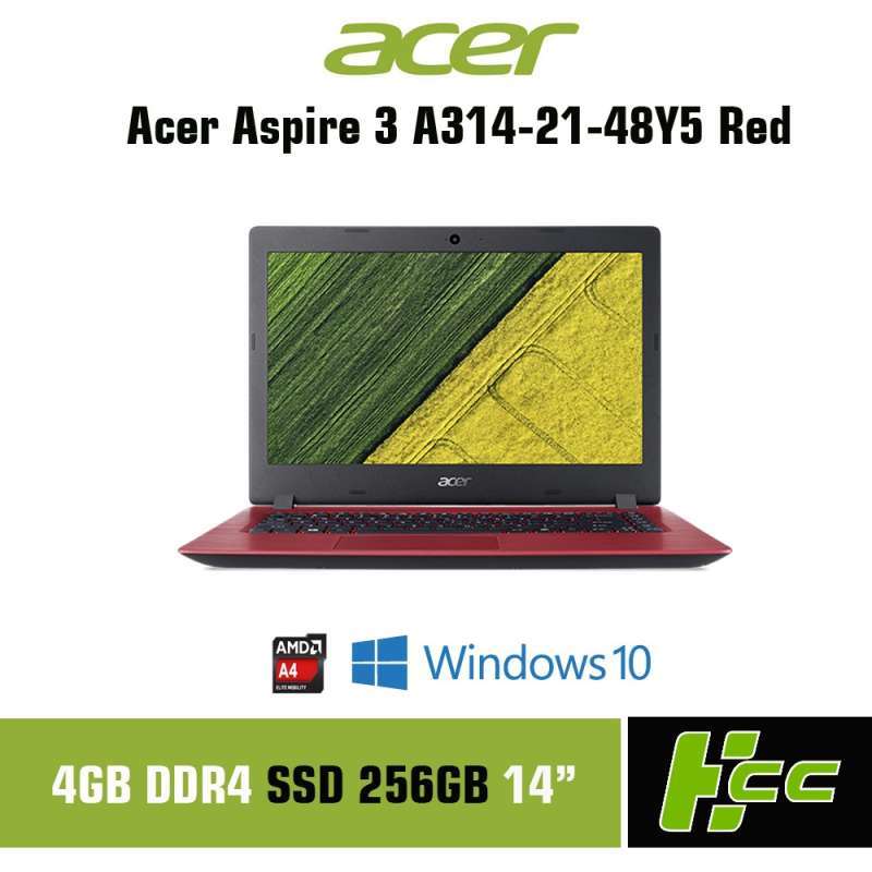 Jual Acer Aspire 3 A314-21-48y5 Red Di Seller Harco Center Computer ...
