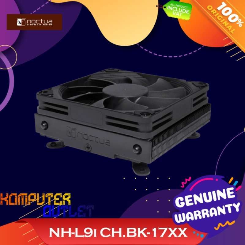 Promo Noctua Nh-L9I-17Xx Chromax Black Cpu Air Cooler Intel Socket Lga ... Promo Noctua Nh-L9I-17Xx Chromax Black Cpu Air Cooler Intel Socket Lga ...