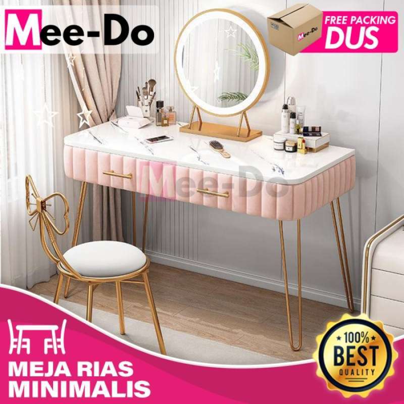 Promo Meja Rias Mee Do Lampu Cermin Dressing Table Diskon 23% Di Seller ...