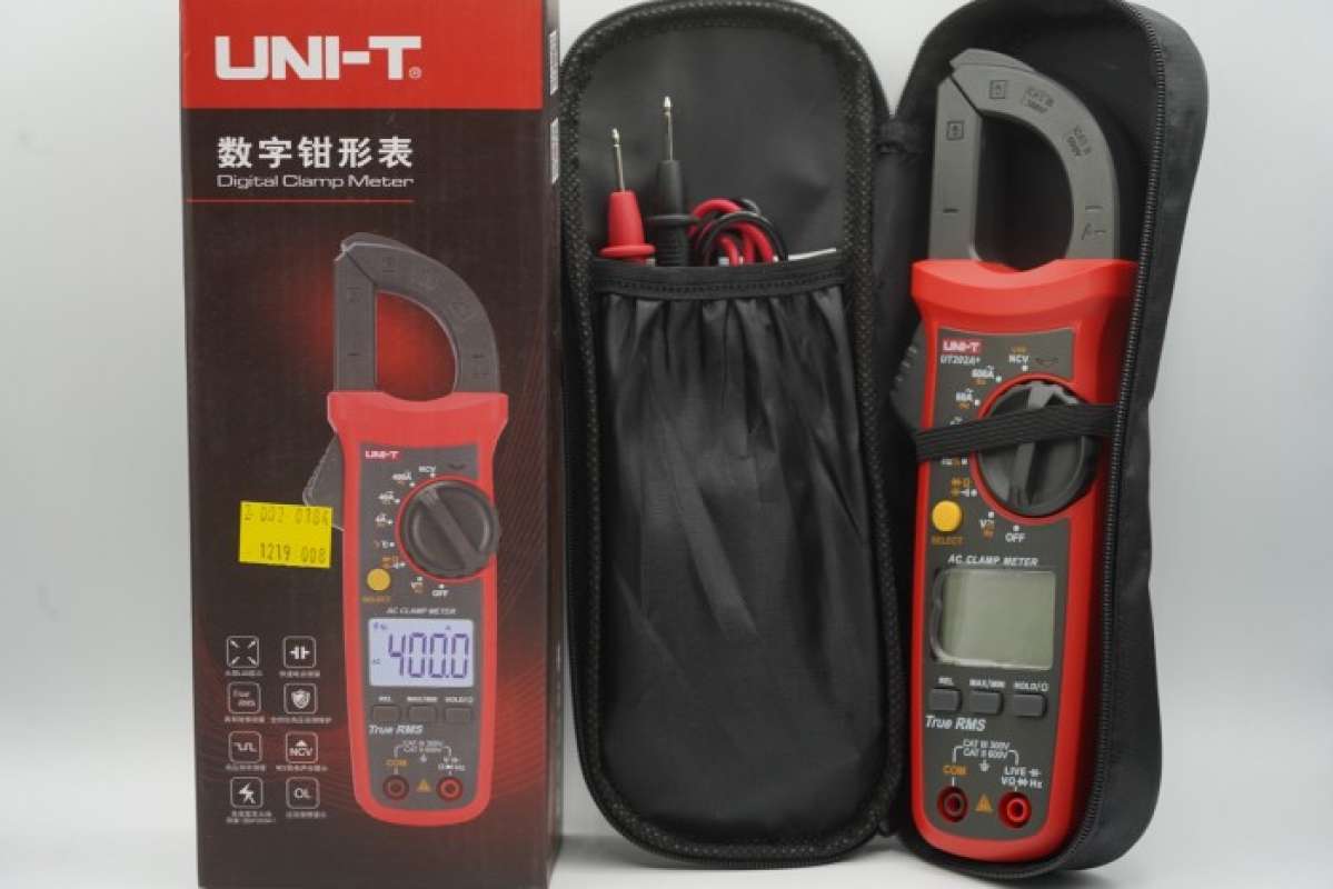 Promo Uni-T UT202A+ UT 202A+ Clamp Meter Multimeter Digital Clamp Tang ...