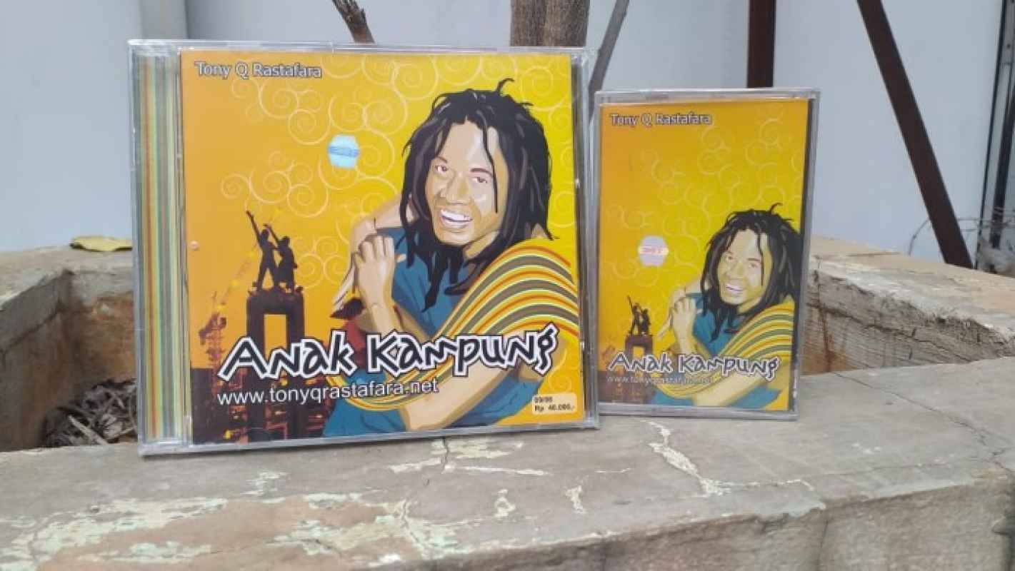 Promo Bundle Cd Dan Kaset Tony Q Rastafara Album Anak Kampung Diskon 23 ...