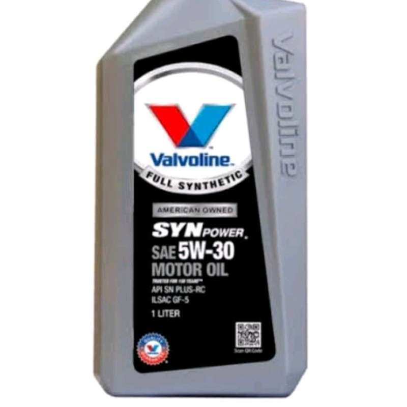 Jual Valvoline Full Synthetic Synpower SAE 5W-30, API SN Plus-RC, 1L ...