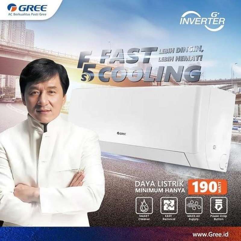 Jual Ac Split Gree Inverter 1.5 Pk Gwc-12f5s (r-32) Di Seller Cbr ...