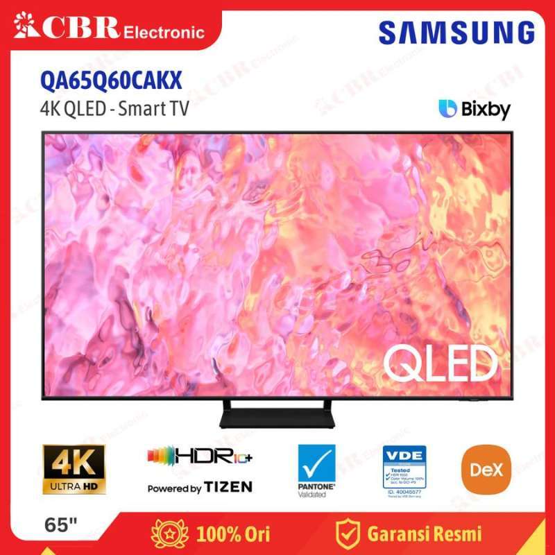 Jual TV SAMSUNG 65 Inch LED QA65Q60CAKX (4K QLED-Smart TV) di Seller ...