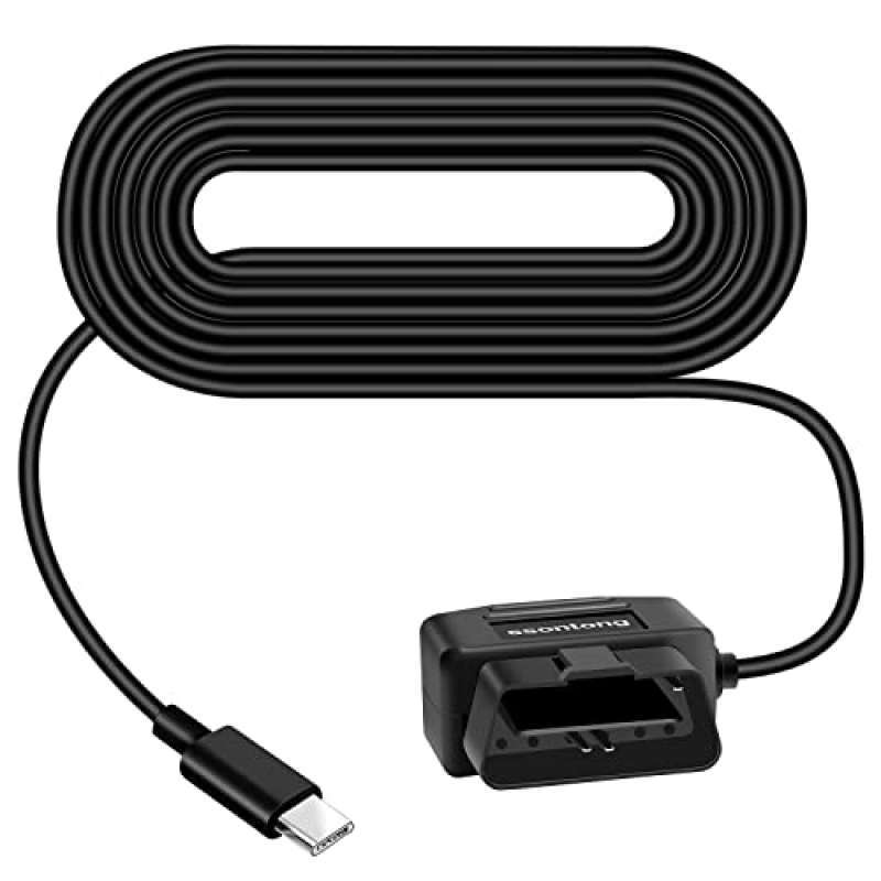 Jual ssontong Upgraded OBD2 OBD Power Cable for Dash Camera, OBD to ...