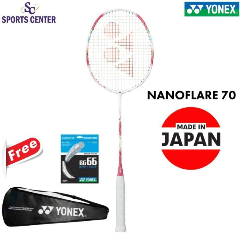 Jual New Raket Badminton Yonex Nanoflare 70 Coral Pink di Seller Sports ...