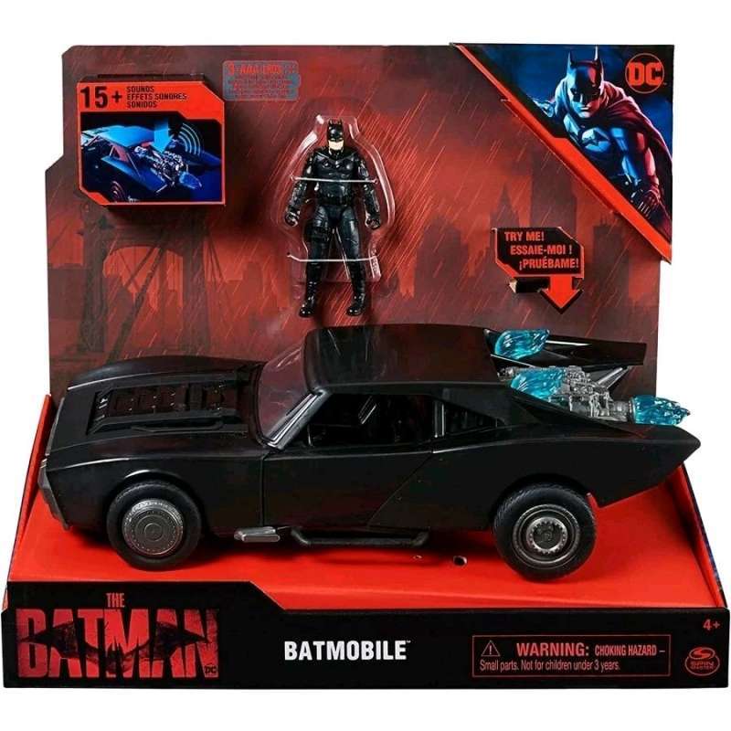 Jual Batmobile Light & Sounds With Batman Action Figure The Batman ...