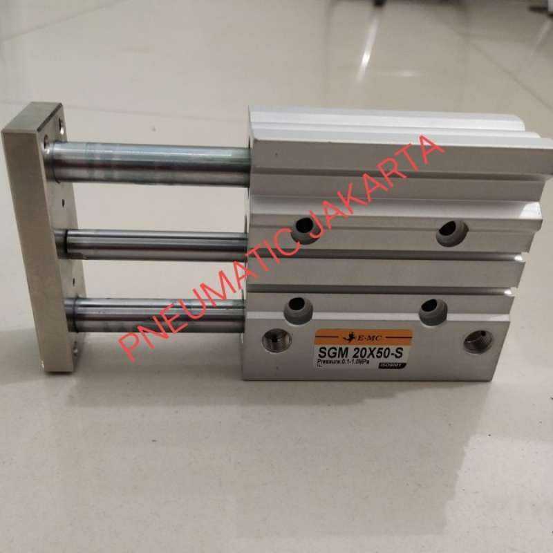 Jual Air Cylinder Sg Series High Precision Guide Sgm-20x50-s Emc ...