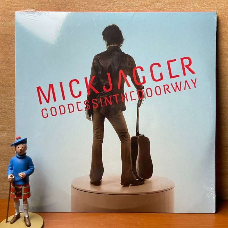 Promo PIRINGAN HITAM / VINYL MICK JAGGER - GODDESS IN THE DOORWAY ...