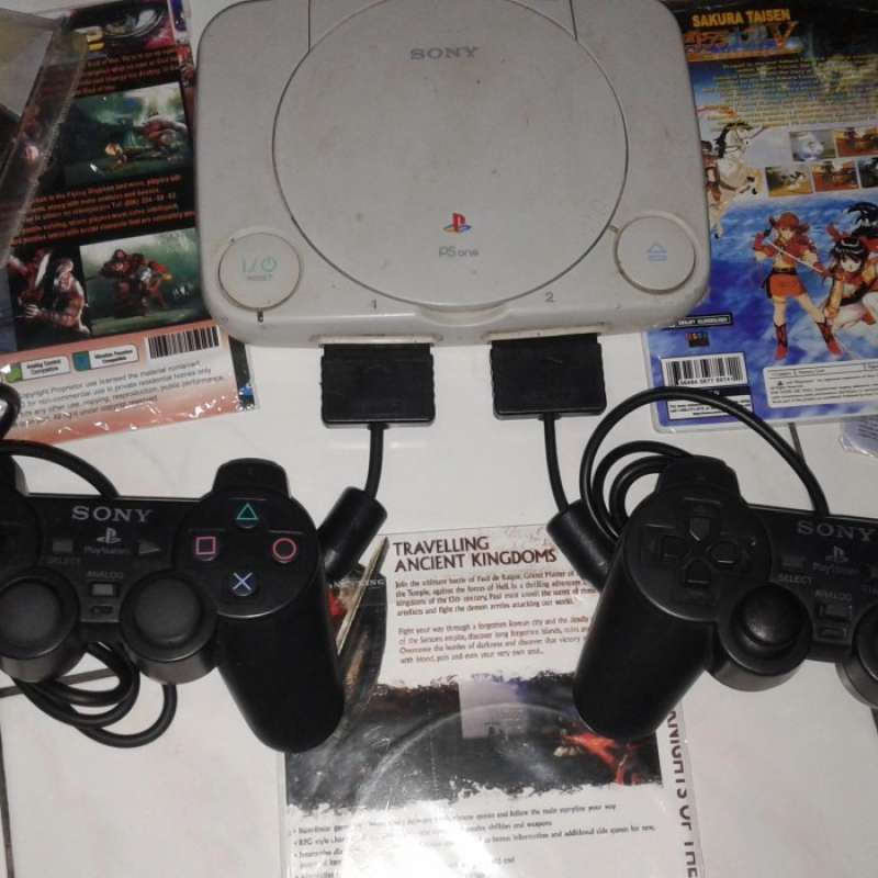 Jual PS1 siap main optik original Lancarr jaya ps 1 oke ps one murah di ...