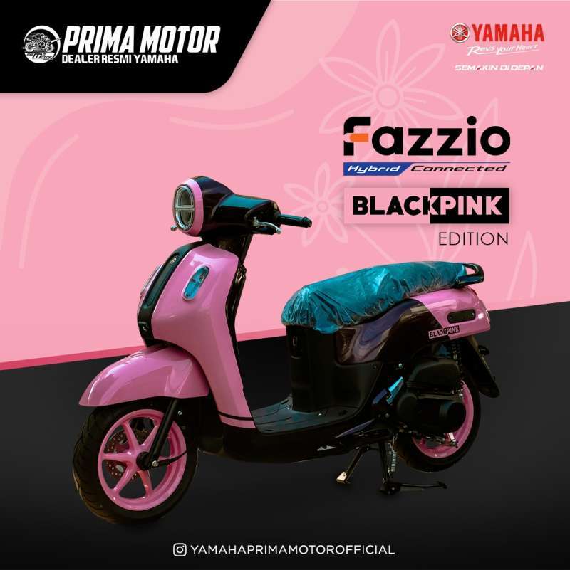 Promo Yamaha Fazzio Hybrid Connected Neo Custom - Blackpink Edition ...